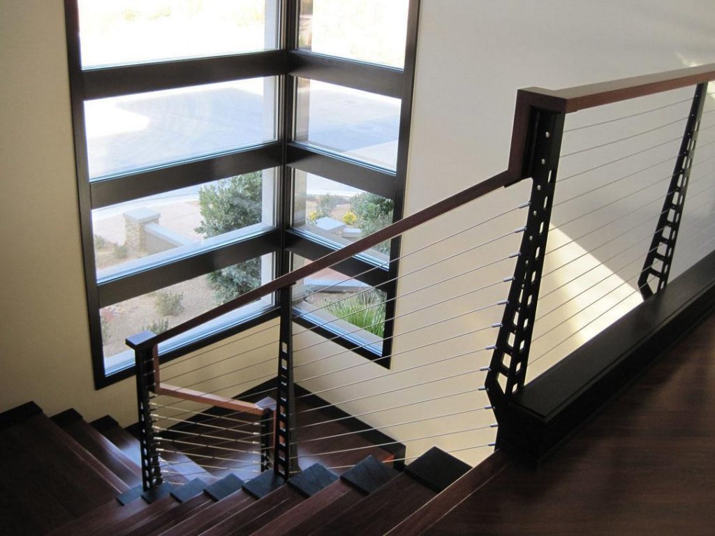 Modern Stair Railing and Balcony Railing - Las Vegas, NV - Keuka Studios
