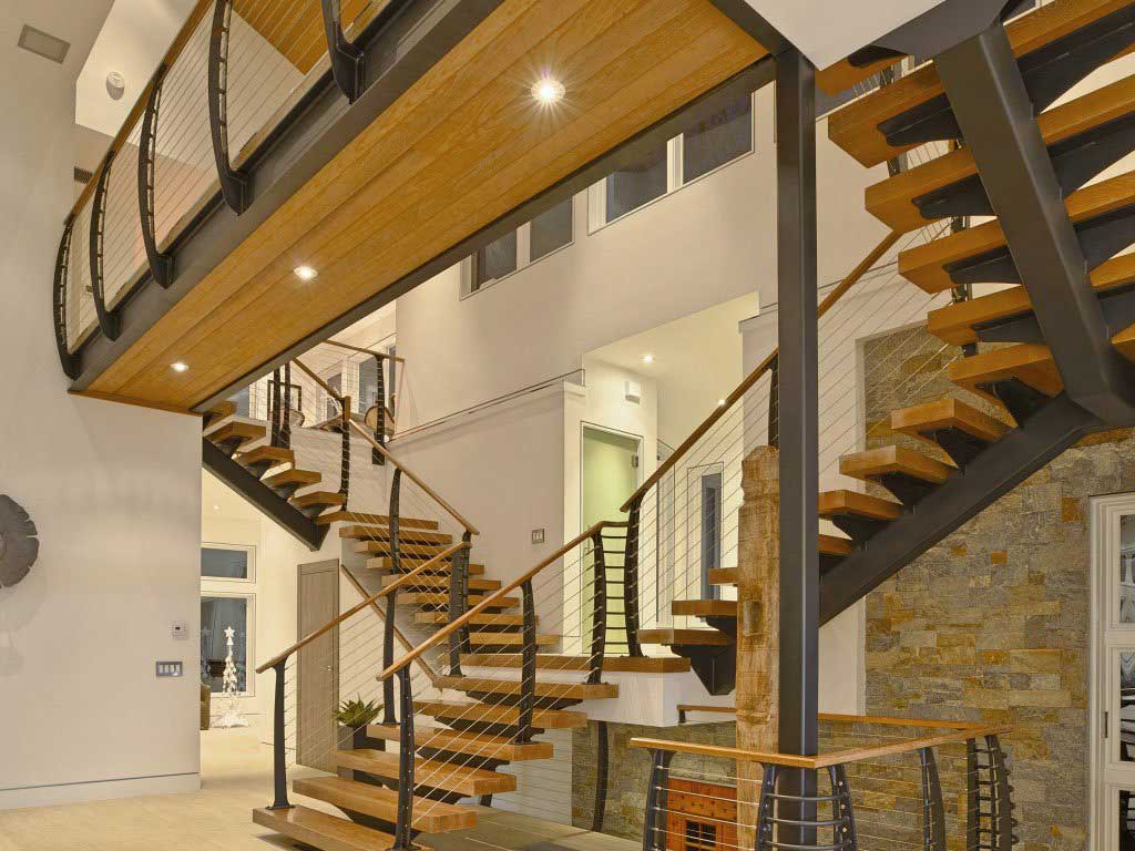 5 Cool Catwalk Cable Railings-Interior Design Ideas - Keuka Studios