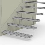 Metal Stair Stringers - Styles and Construction - Keuka Studios