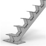 Metal Stair Stringers - Styles and Construction - Keuka Studios