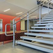ADA Handrail Stair Requirements and Ideas - Keuka Studios