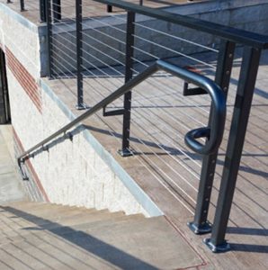 ADA Handrail Stair Requirements and Ideas - Keuka Studios