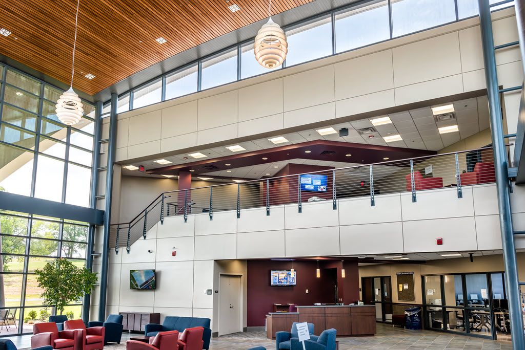 Atrium Cable Railing Ideas - Keuka Studios