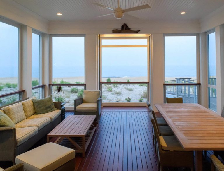 Screen Porch Cable Guardrail Solutions - Keuka Studios