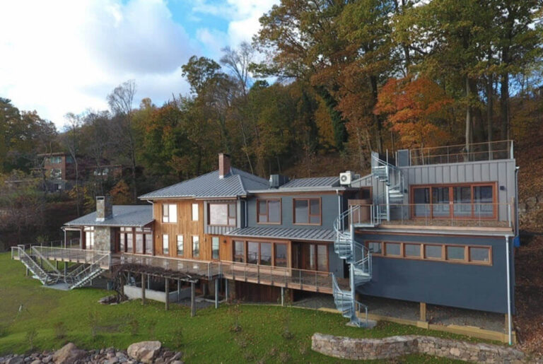 Impressive Exterior Floating Stair Ideas - Keuka Studios