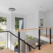 Atrium Cable Railing Ideas - Keuka Studios