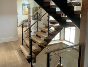 Glass Railings For Stairs and Decks - Keuka Studios