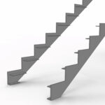 Metal Stair Stringers - Styles and Construction - Keuka Studios